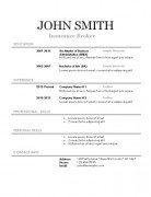 Simple Resume Template