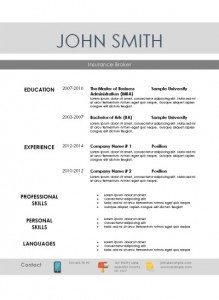 Simple Resume Template